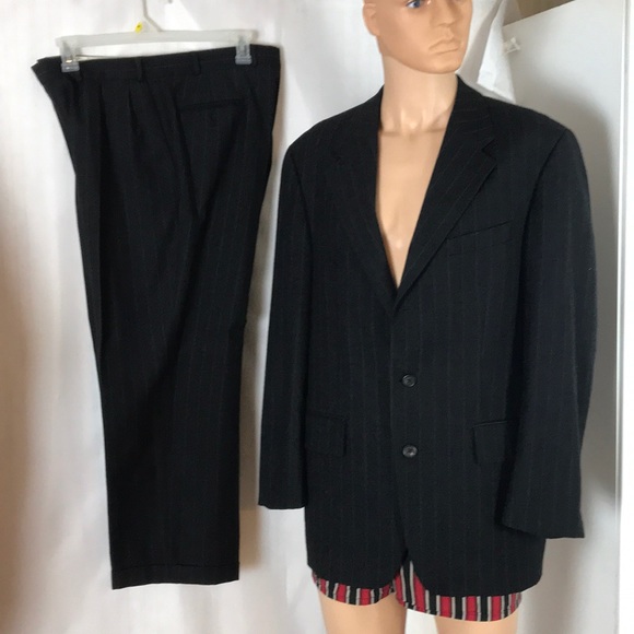 Chaps | Suits & Blazers | Chaps Ralph Lauren Wool Suit Size 42r | Poshmark
